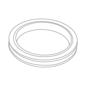 G2 Seal Suit GM Small Block Chevrolet Rear Main Seal 350 Single Split ...