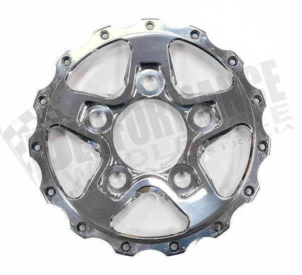 Weld Racing Aluma Star Polished Wheel Centre Only 5 x 4.75" Chev Stud ...
