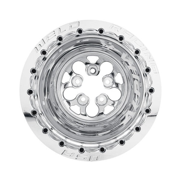 Weld Racing Alpha 1 Double Beadlock, 15" x 12", 3" Backspace, 4.50" Fo ...