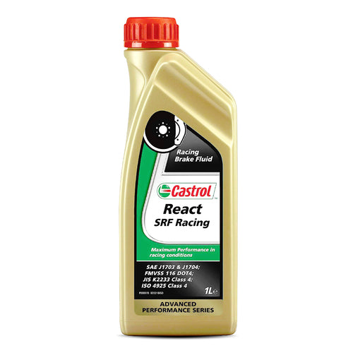 Castrol React SRF Racing Brake Fluid ~ 1 Litre – Performance Wholesale ...