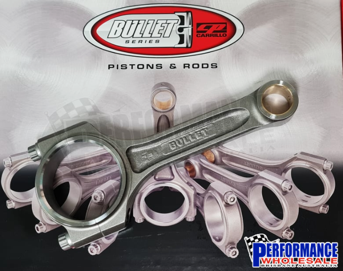 Carrillo Bullet Series Connecting Rod Suit Ford Barra Turbo, 6.059" Lo ...