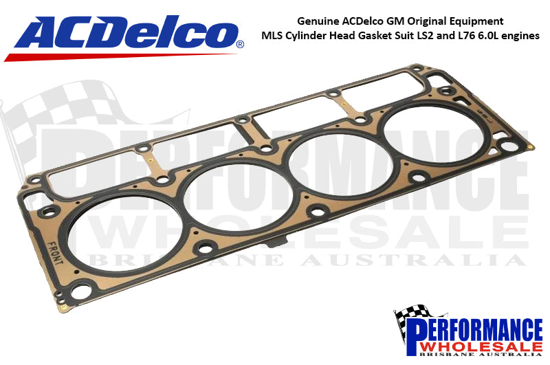Genuine ACDelco GM Original Equipment MLS Cylinder Head Gasket Suit LS ...