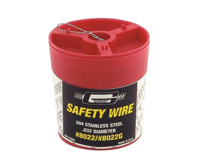 Mr. Gasket Safety Wire .032 Inch Diameter 304 Stainless Steel ...
