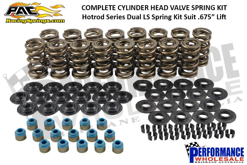 Pac Racing Hotrod Series Dual LS Valve Spring Kit ~ PAC-KS12 ~ #1 Sell ...