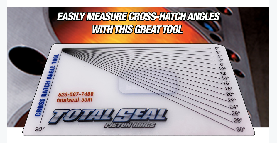 Total Seal Piston Rings Cross Hatch Angle Tool – Performance Wholesale ...