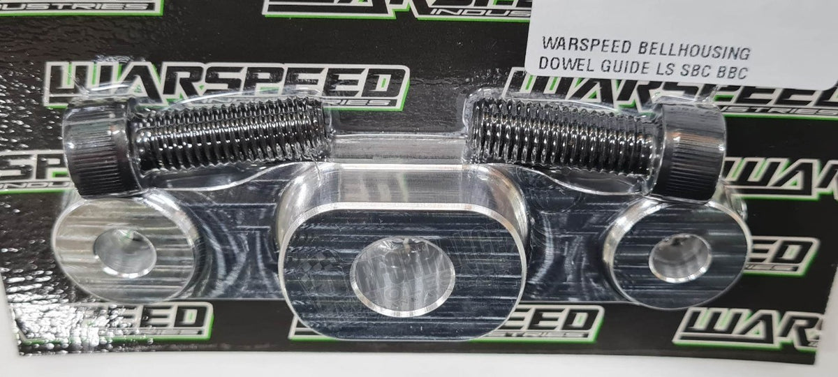 Warspeed Bellhousing Dowel Guide Suit LS SBC BBC Turbo Pattern Blocks ...