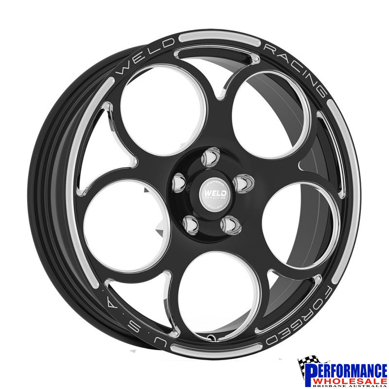 Weld Racing Magnum Front Runner, 18" x 6", 2.7" Backspace, 4.75" Chev ...