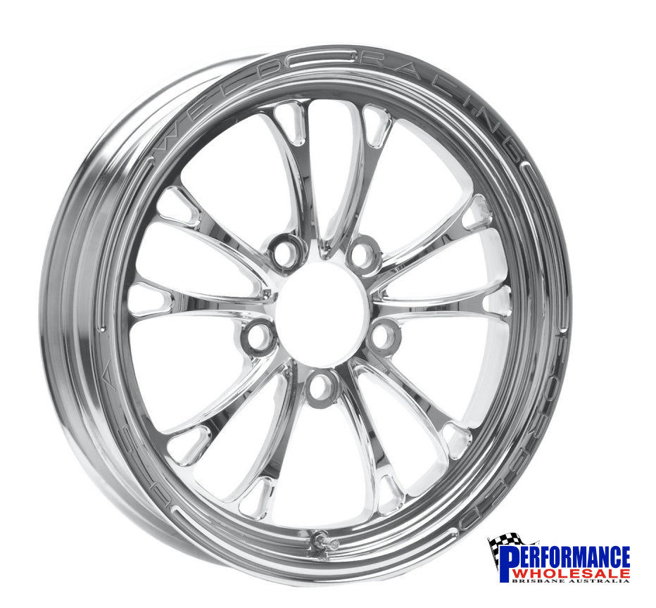 Weld Racing V-Series Front Runner, 15" x 3.5", 1.75" Backspace, 4.75 ...