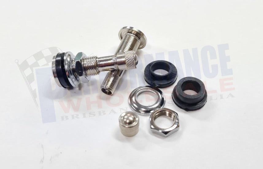 Weld Wheels Metal Bolt On Valve Stem Suit Rear Drag Wheels with .625 ...