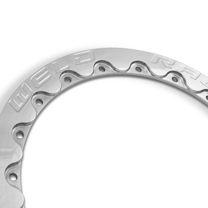 Weld Racing MT Beadlock Ring Suit 15" Drag Wheels With 20 Holes ~ Poli ...