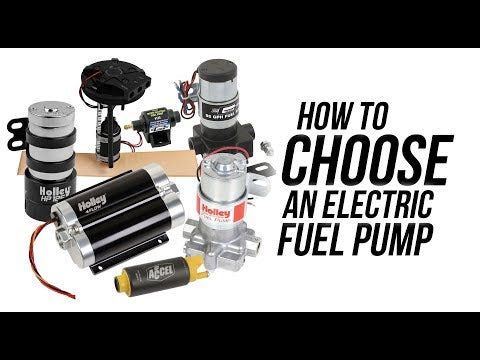 Holley Mighty Mite 32 GPH Electric Fuel Pump, 4-7 PSI – Performance ...